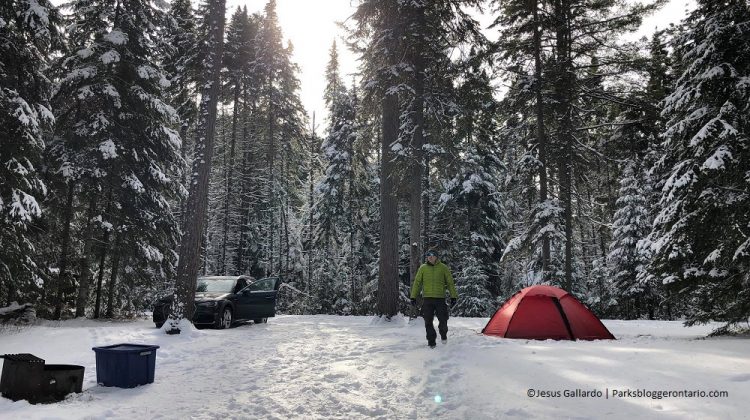 My Winter Camping Experience: Algonquin Mew Lake by Jesus Gallardo - Parks Blogger